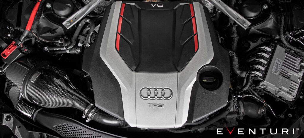 Eventuri 2017-2022 Audi S5 Carbon Fiber Cold Air Intake System - Kobra ...