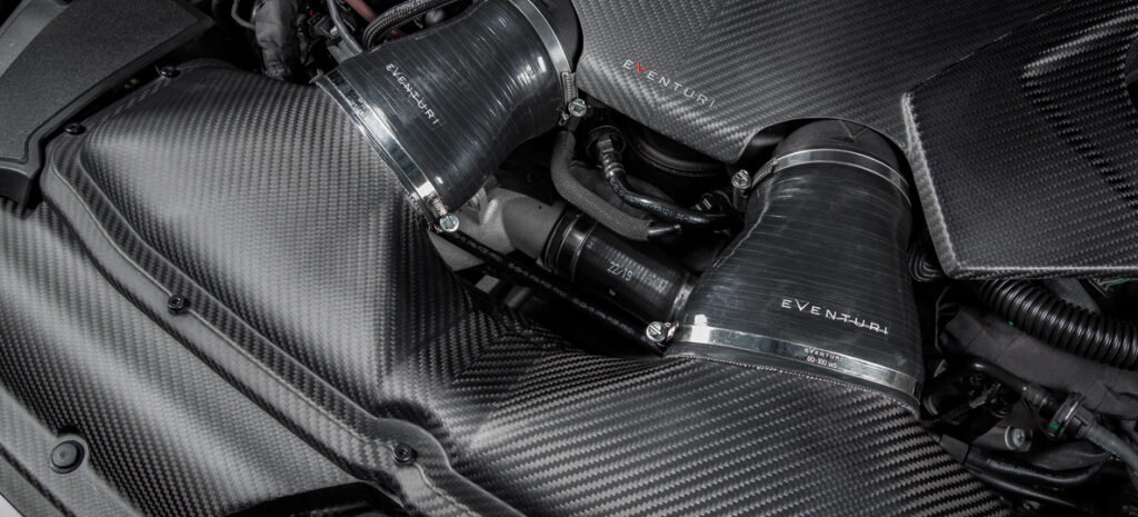 Eventuri 2019-2023 Audi RS7 Matte Carbon Fiber Cold Air Intake System ...
