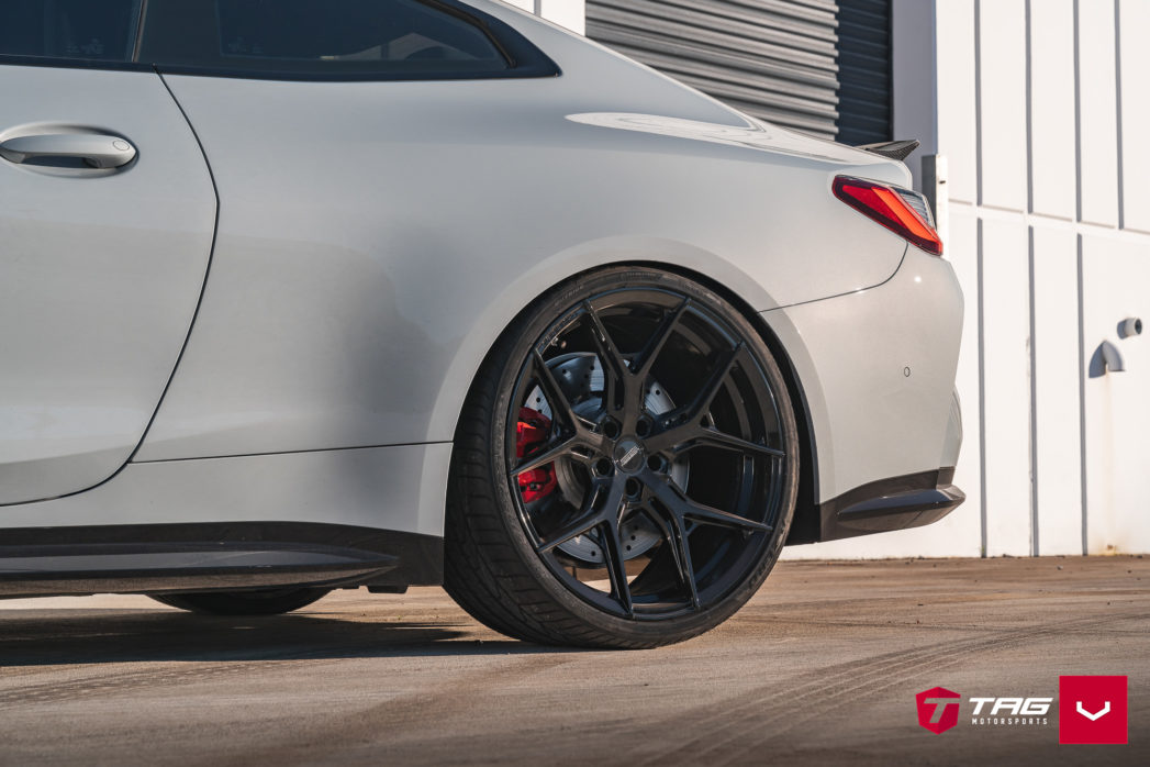 Vossen HF-5 20×9 5×120 +35 Gloss Black Wheel - Kobra Performance