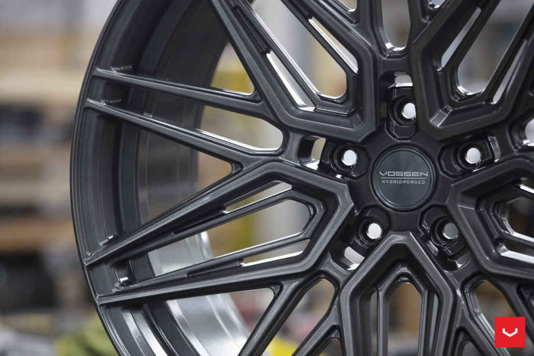 Vossen HF-7 20×9 5×120 +35 Silver With Polished Spoke Faces Wheel ...