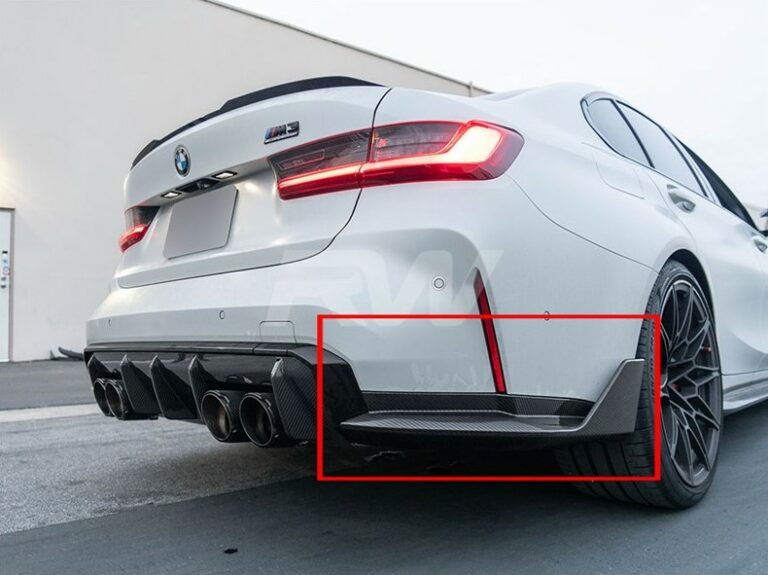 RW Carbon 2021-2023 BMW G80 M3 Performance Style Diffuser Sides - Kobra ...