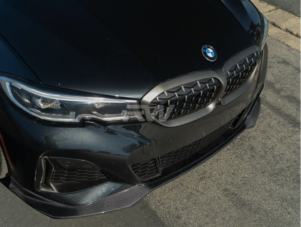 RW Carbon 2019-2023 BMW (G20) M340i EC Style Carbon Fiber Front Lip ...