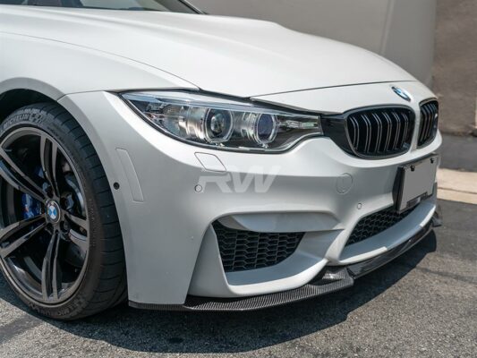 RW Carbon 2015-2020 BMW F8x M3/M4 CS Style Carbon Fiber Front Lip ...